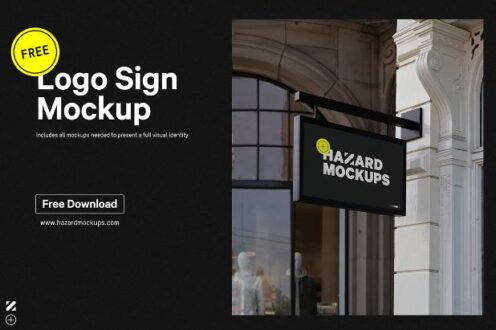 20 Best Free Store Sign Mockups in 2024 - DesignYep